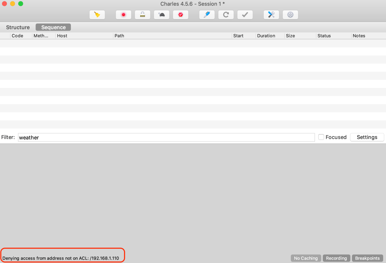 Common Problems – Android – Charles Docs-y